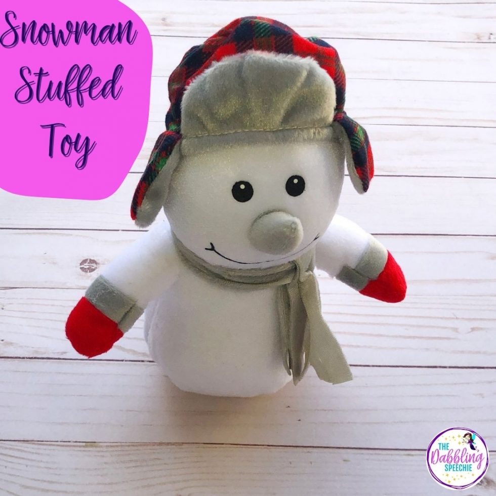 Must Have Snowman Toys for Speech Therapy - thedabblingspeechie