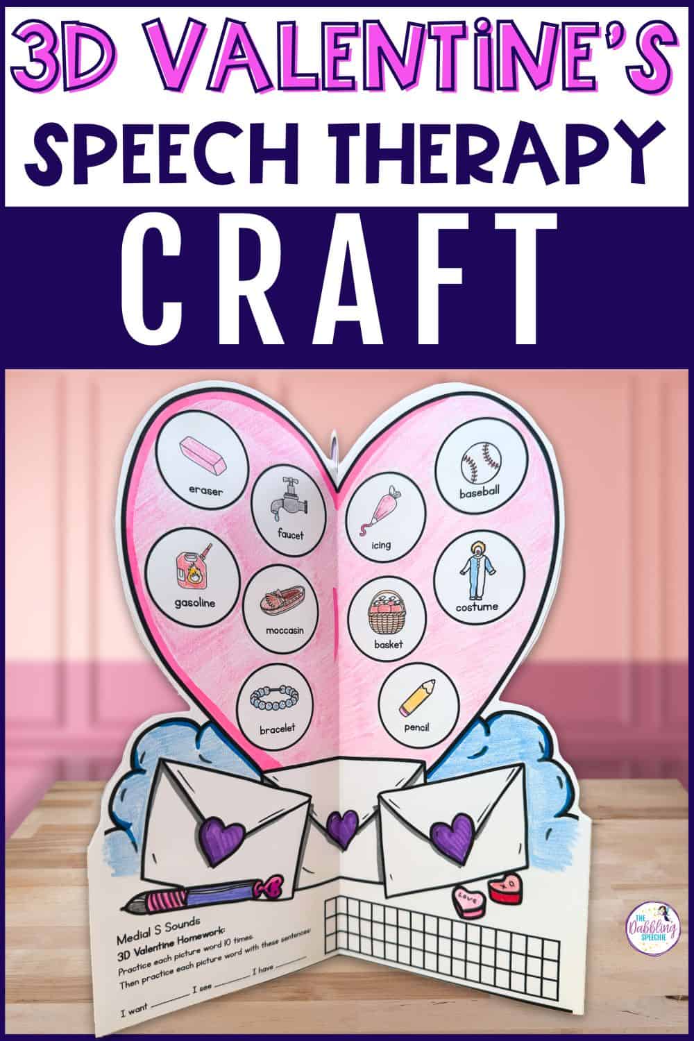 Easy & Engaging Valentine's Day Speech Activities With Free Crafts ...