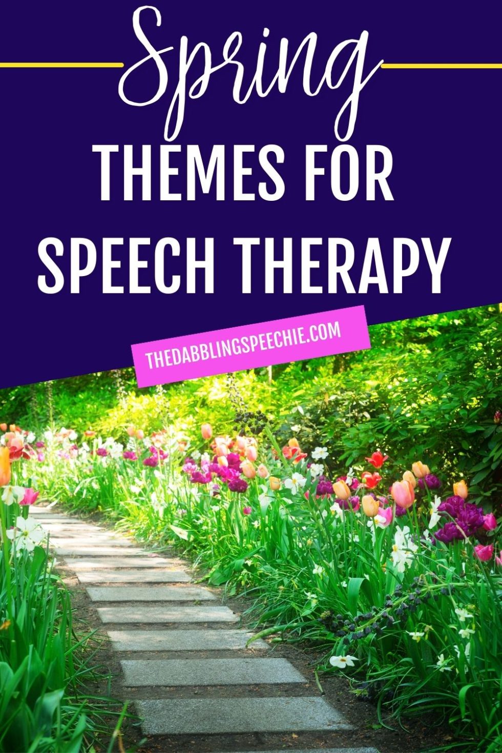 5 Spring Themes for Speech Therapy - thedabblingspeechie