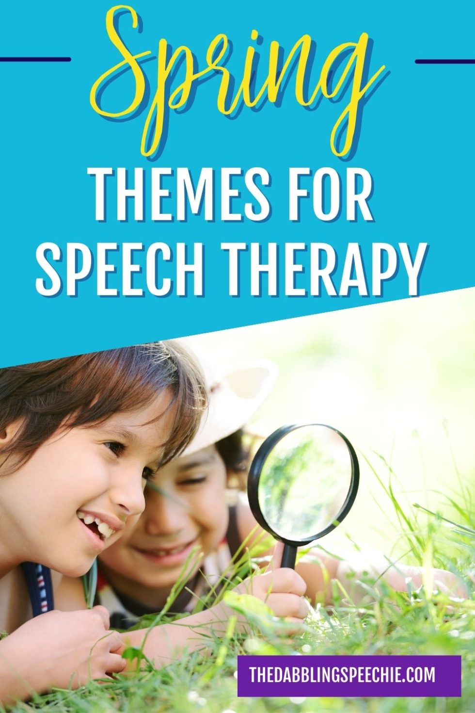 5 Spring Themes for Speech Therapy - thedabblingspeechie