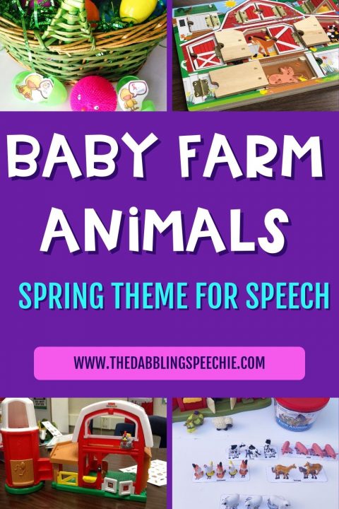 5 Spring Themes for Speech Therapy - thedabblingspeechie