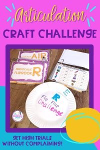 Articulation Crafts for Speech Therapy That Get High Trials ...