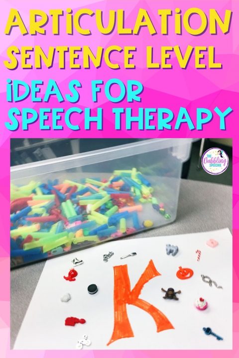 10+ Articulation Sentence Level Activities That Are FUN & Always Get ...
