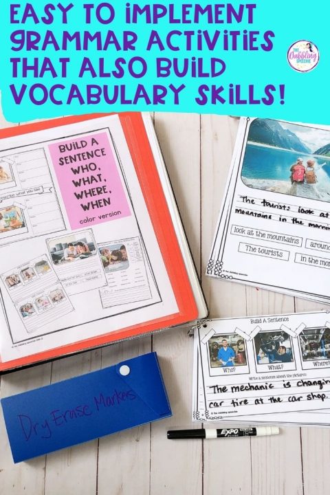 3 Grammar Activities You Can Use to Build Vocabulary - thedabblingspeechie