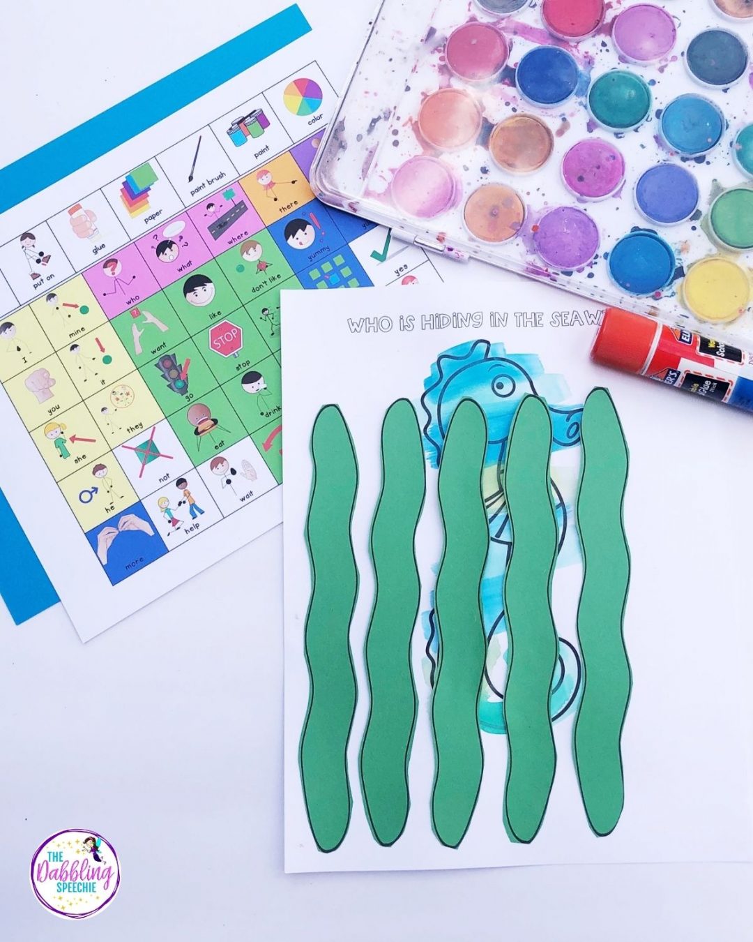 3 Ocean Crafts for Speech Therapy - thedabblingspeechie