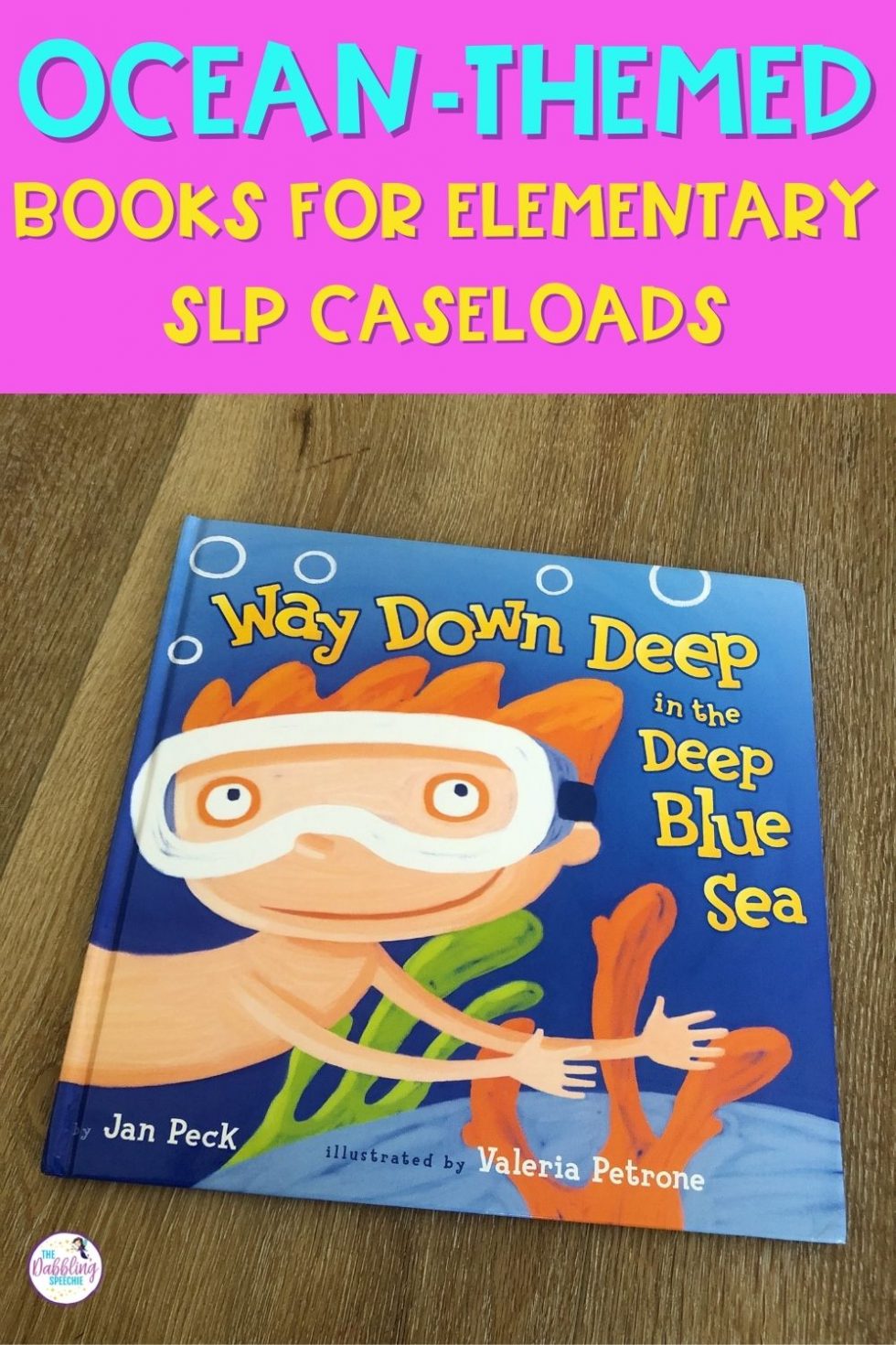 Best Ocean Books for Your Elementary Caseload - thedabblingspeechie
