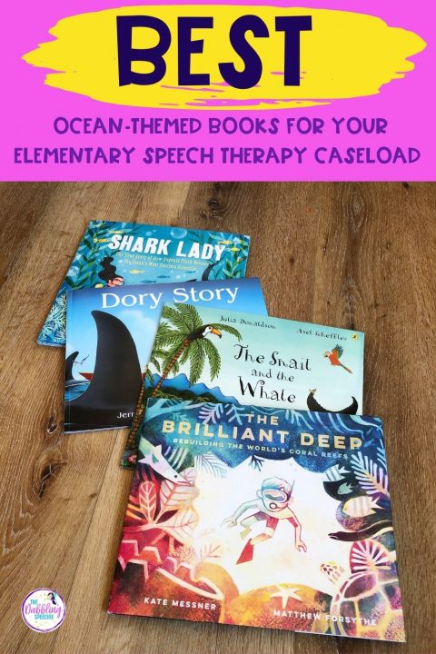 Best Ocean Books for Your Elementary Caseload - thedabblingspeechie