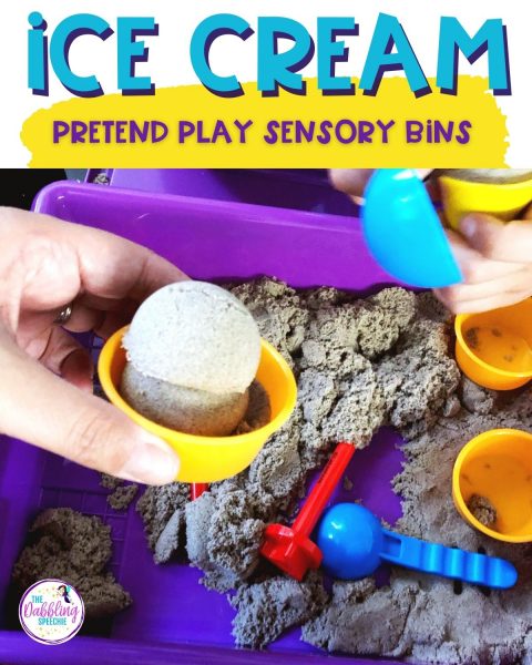Ice Cream Preschool Activities for Speech Therapy - thedabblingspeechie