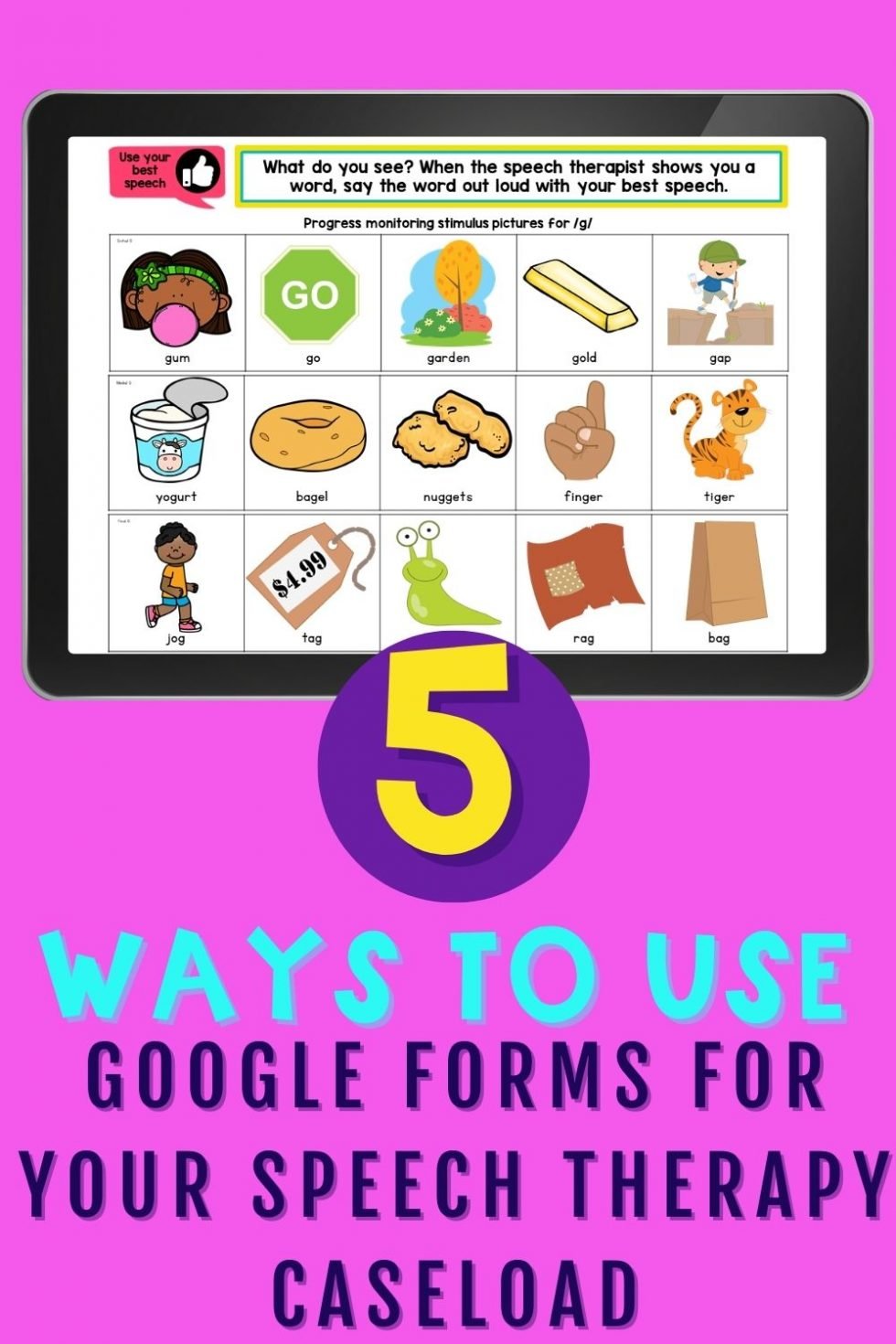 5 Ways to Use Google Forms for Speech Therapy - thedabblingspeechie