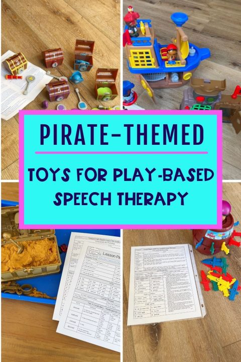 Pirate Themed Toys for Play-Based Speech Therapy - thedabblingspeechie