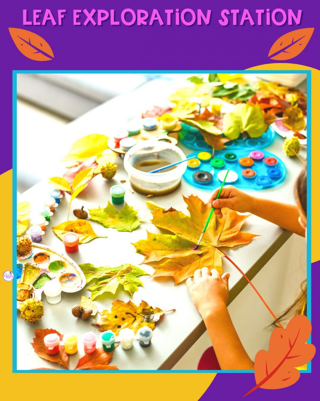 Preschool Leaf Lesson Plan for Co-Teaching - thedabblingspeechie