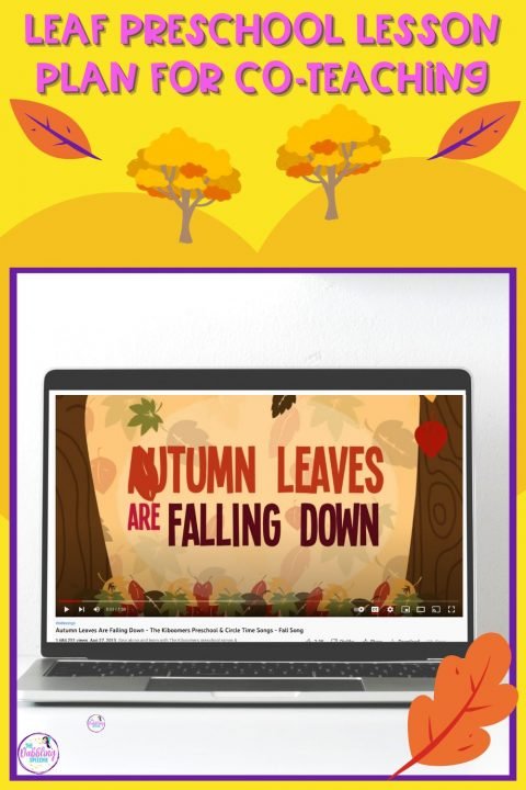 Preschool Leaf Lesson Plan for Co-Teaching - thedabblingspeechie