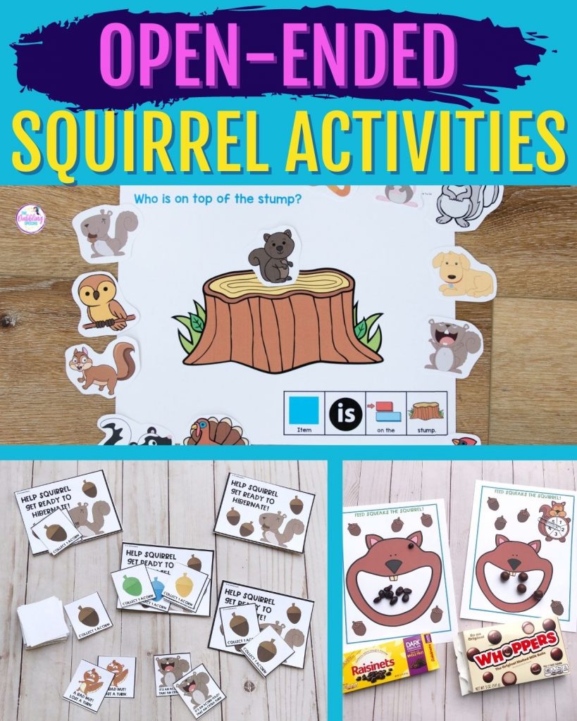 4 Squirrel Toys You Need for Speech Therapy - thedabblingspeechie
