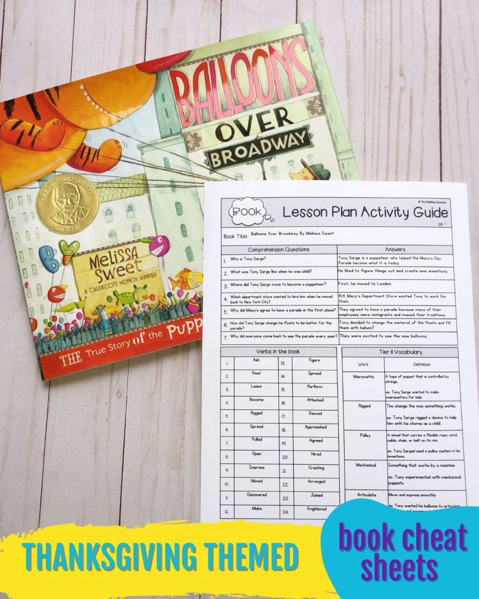 Fun Turkey Speech Therapy Activity Ideas for Thanksgiving ...