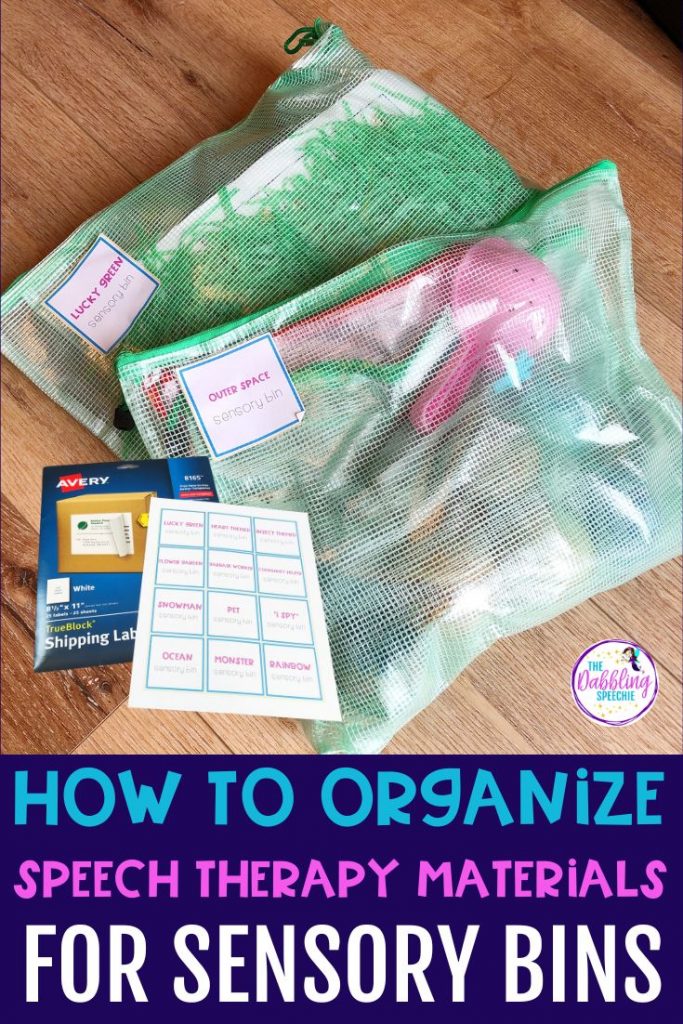 30+ Dynamic Preschool Sensory Bins for Hands-On Speech Therapy ...