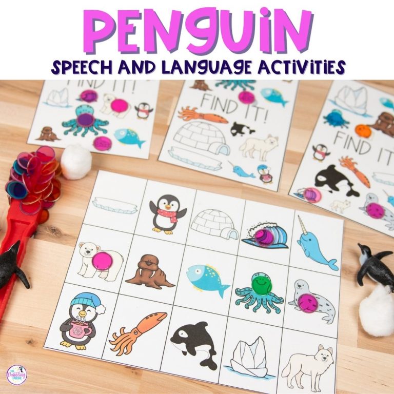 January Speech Therapy Themes - thedabblingspeechie