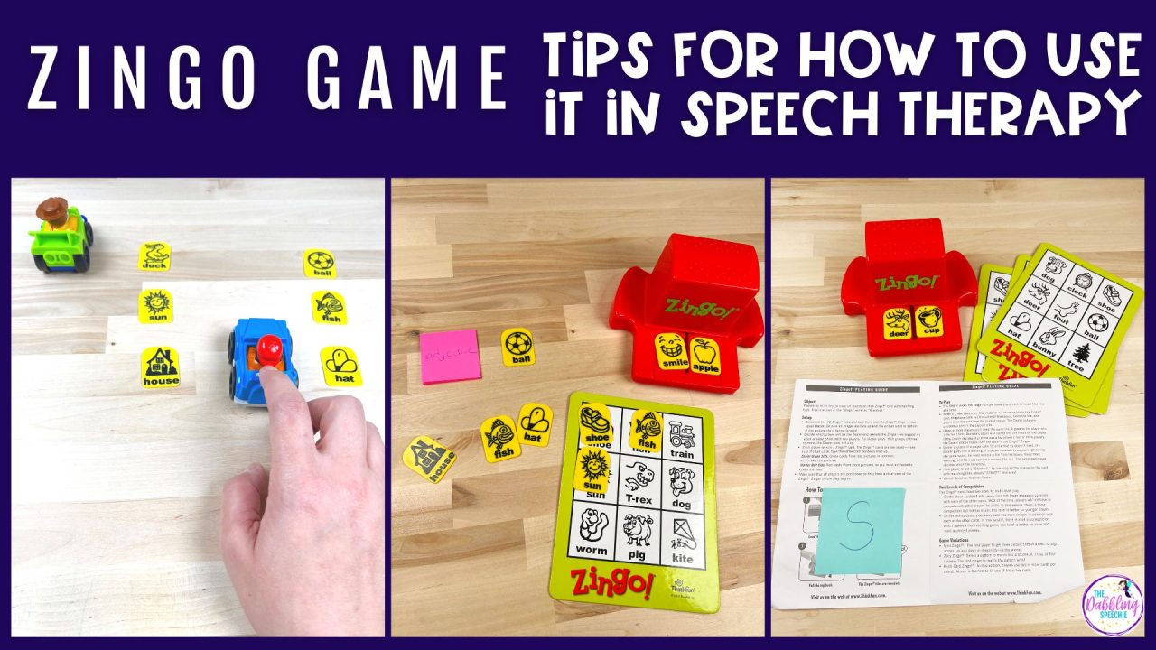 How to Use Zingo in Speech Therapy - thedabblingspeechie