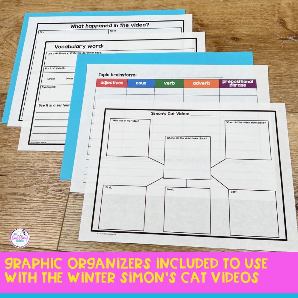 Simon’s Cat Speech Therapy Lessons: Fun Ways to Target Goals ...