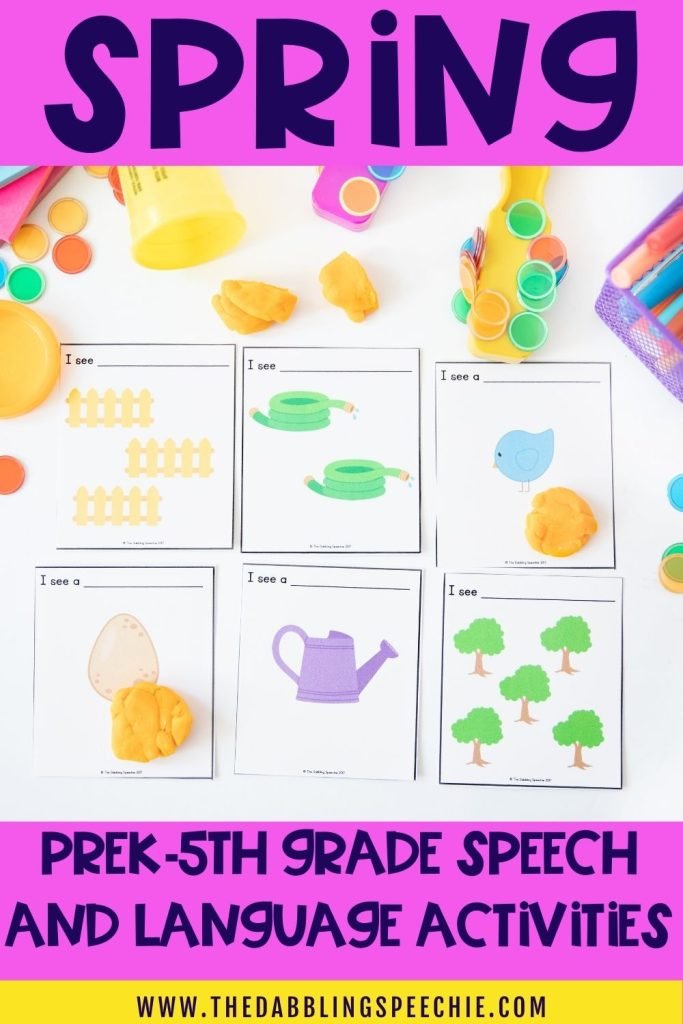 20+ Best Spring Speech and Language Activities For Preschool ...