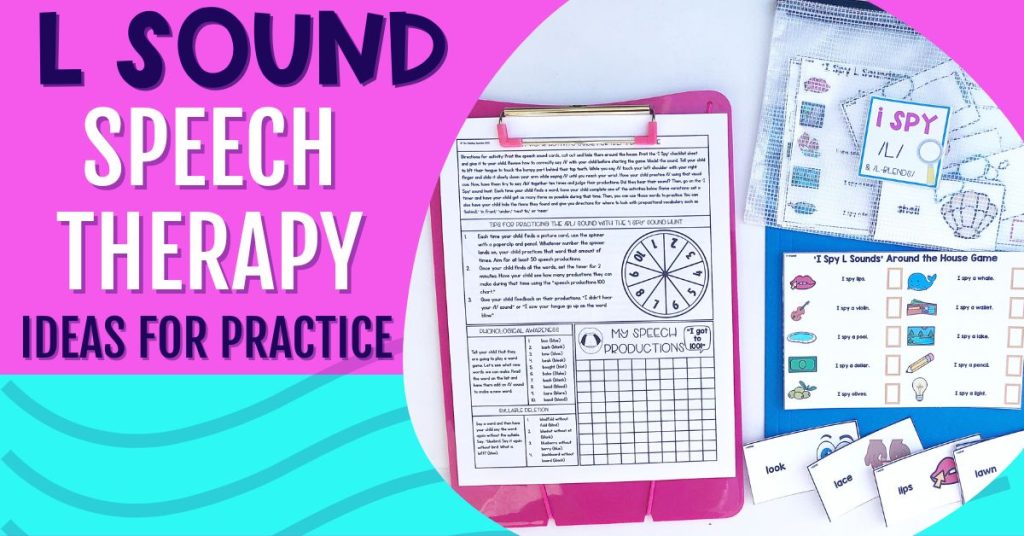 More than 10 Speech Therapy L Sound Activities That Are Effective ...