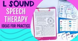 More than 10 Speech Therapy L Sound Activities That Are Effective ...