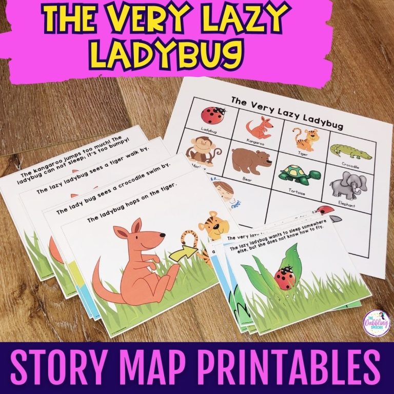 Easy Ladybug Sensory Bin for Speech Therapy - thedabblingspeechie