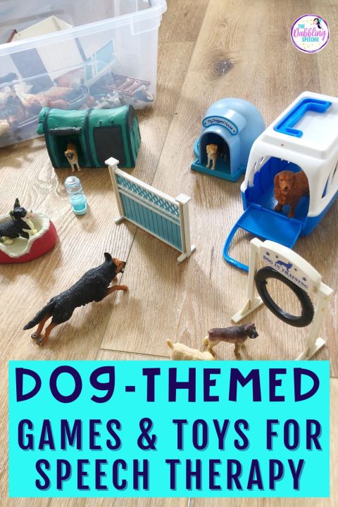 Dog Themed Games for Speech Therapy - thedabblingspeechie
