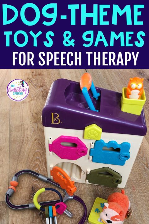 Dog Themed Games for Speech Therapy - thedabblingspeechie