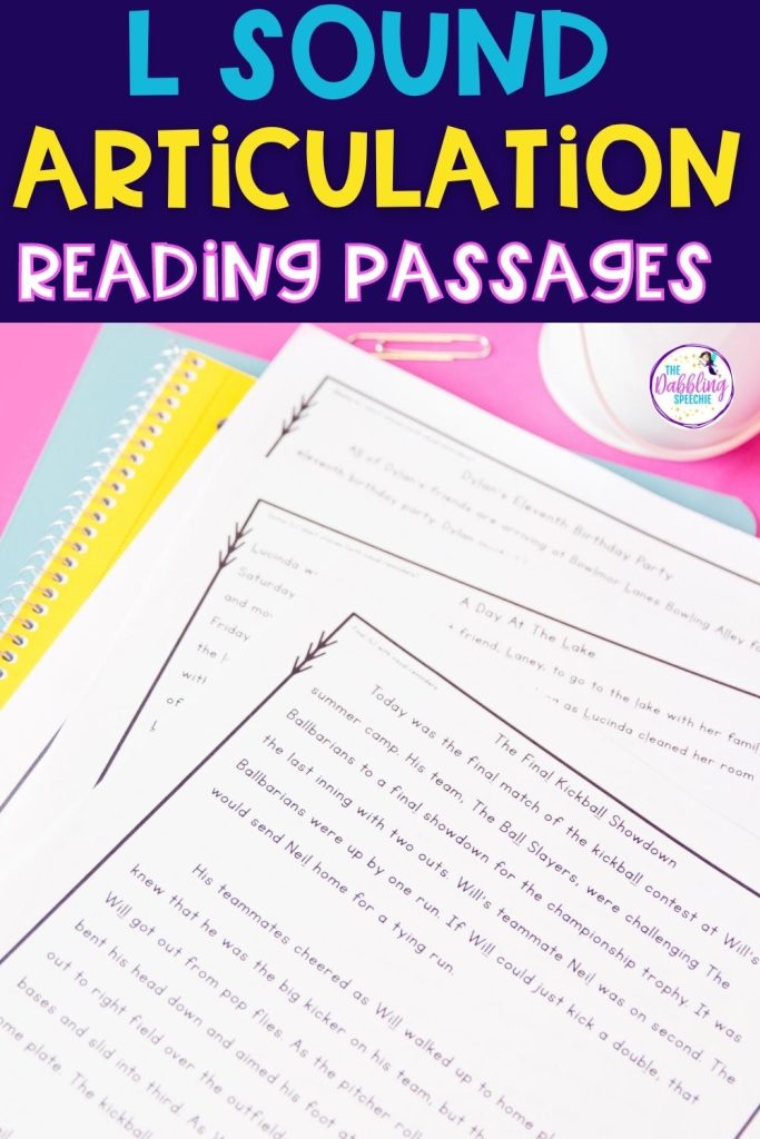 More than 10 Speech Therapy L Sound Activities That Are Effective ...