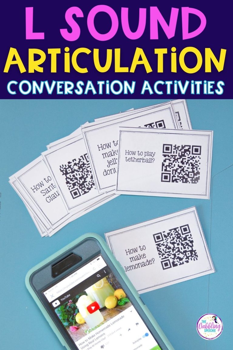 More than 10 Speech Therapy L Sound Activities That Are Effective ...