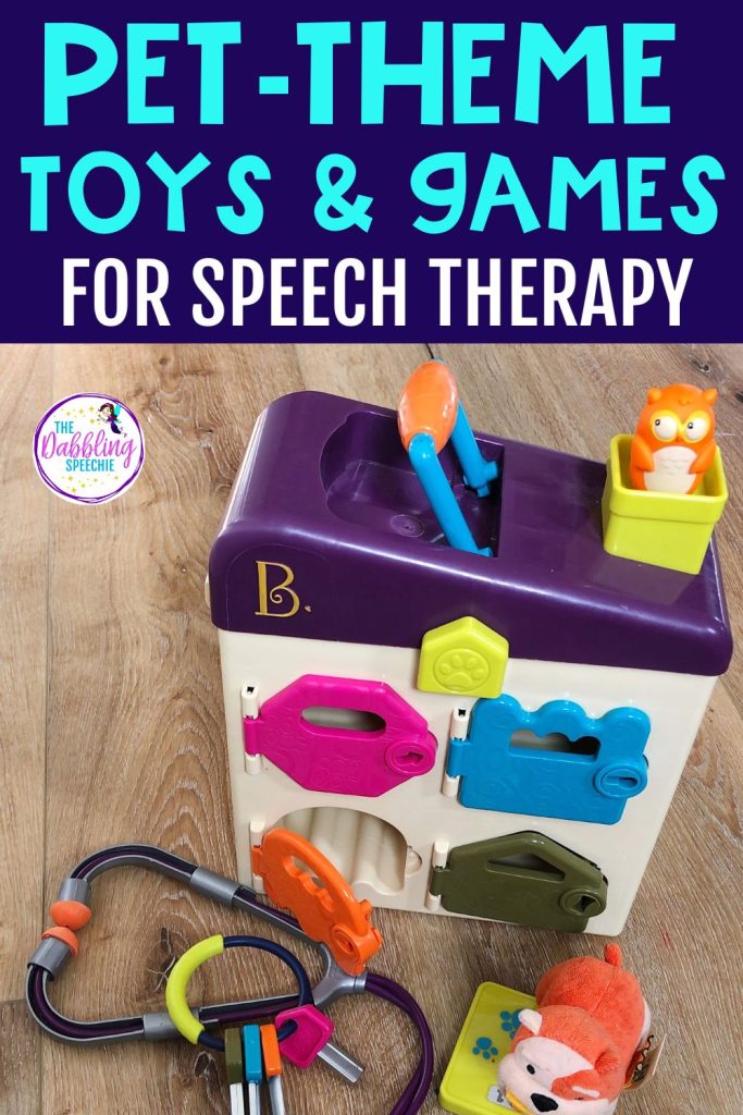 Pet-Themed Speech Therapy Activities - thedabblingspeechie