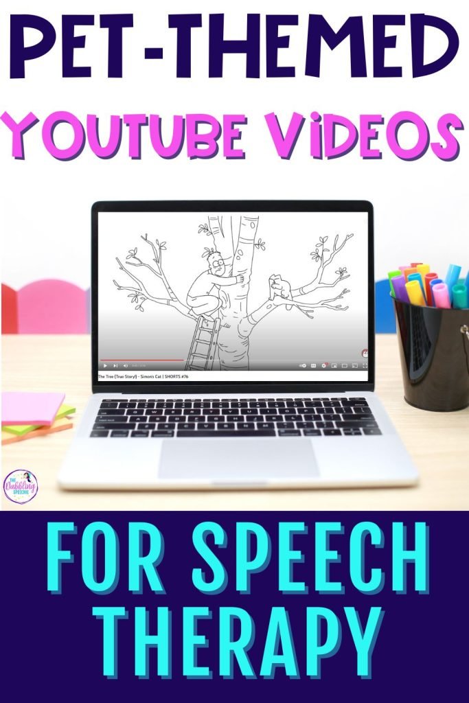 Pet-Themed Speech Therapy Activities - thedabblingspeechie