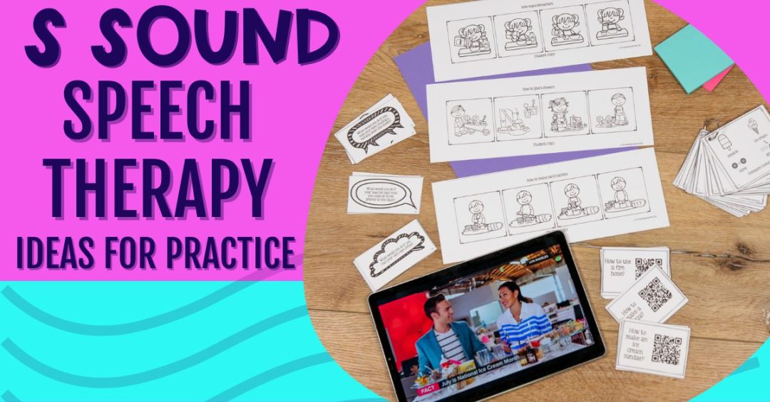 Speech Therapy S Sound Activities and Articulation Games ...