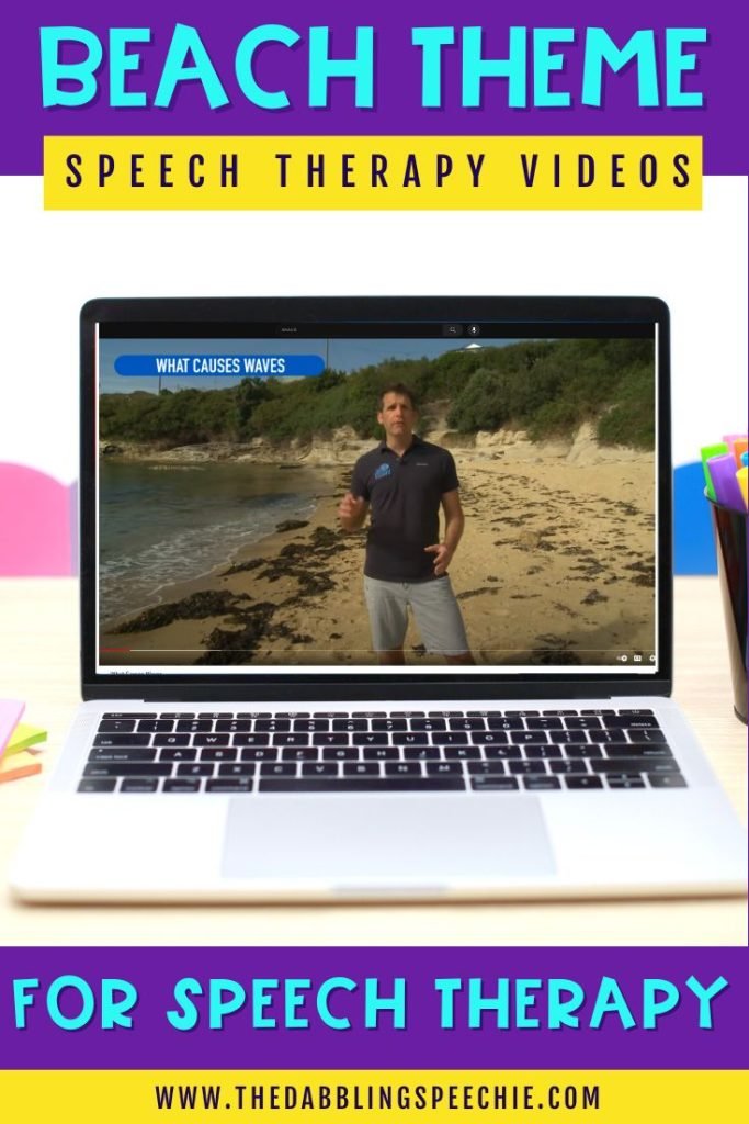 Beach Theme Speech Therapy Tips for Targeting Multiple Goals ...