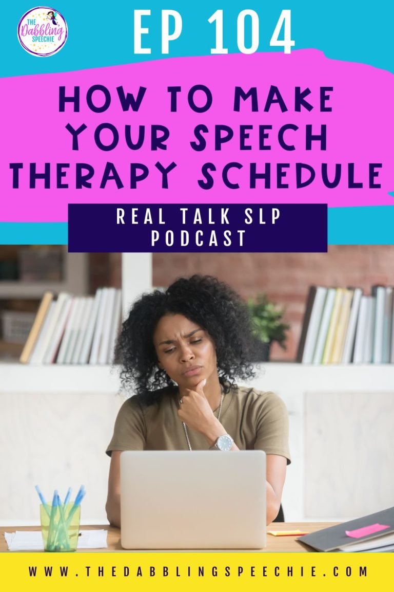 speech-therapy-schedule-template
