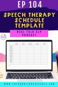 speech-therapy-schedule-template