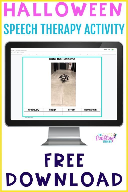 10+ Fun and Engaging Halloween Speech and Language Activities for Mixed ...