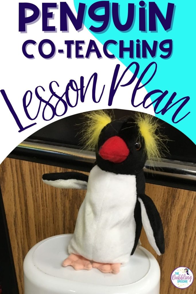 Engaging Penguin Lesson Plan for Co-Teaching Speech Therapy ...