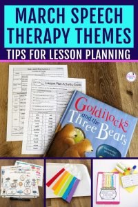 10+ Engaging March Speech Therapy Themes With Free SLP Planner ...