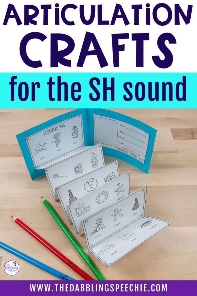 Fun & Engaging SH Sound Speech Therapy Activities - thedabblingspeechie