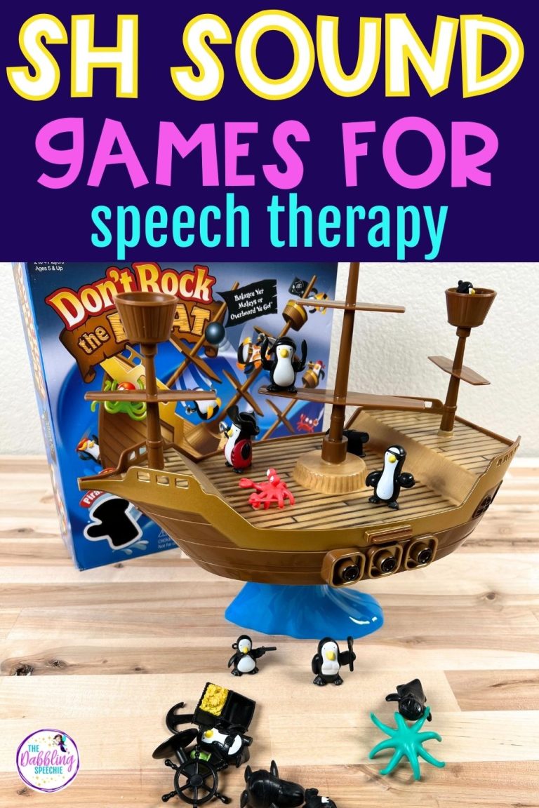 Fun & Engaging SH Sound Speech Therapy Activities - thedabblingspeechie