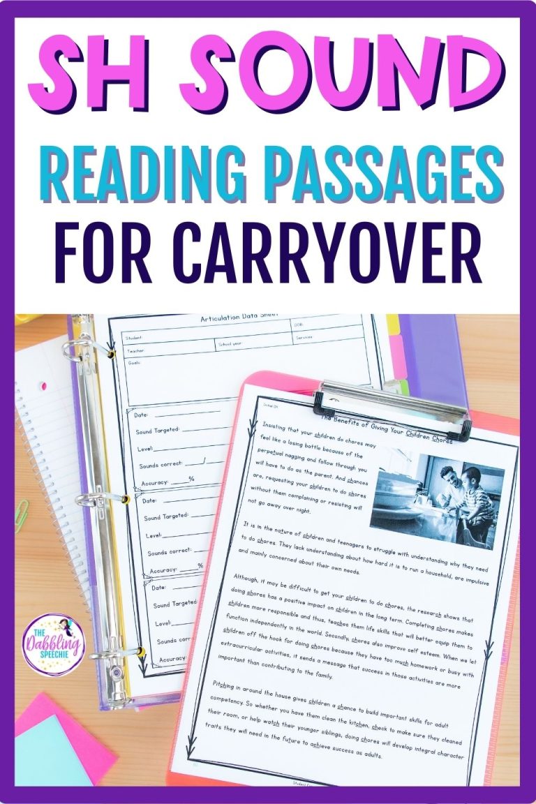 Fun & Engaging SH Sound Speech Therapy Activities - thedabblingspeechie