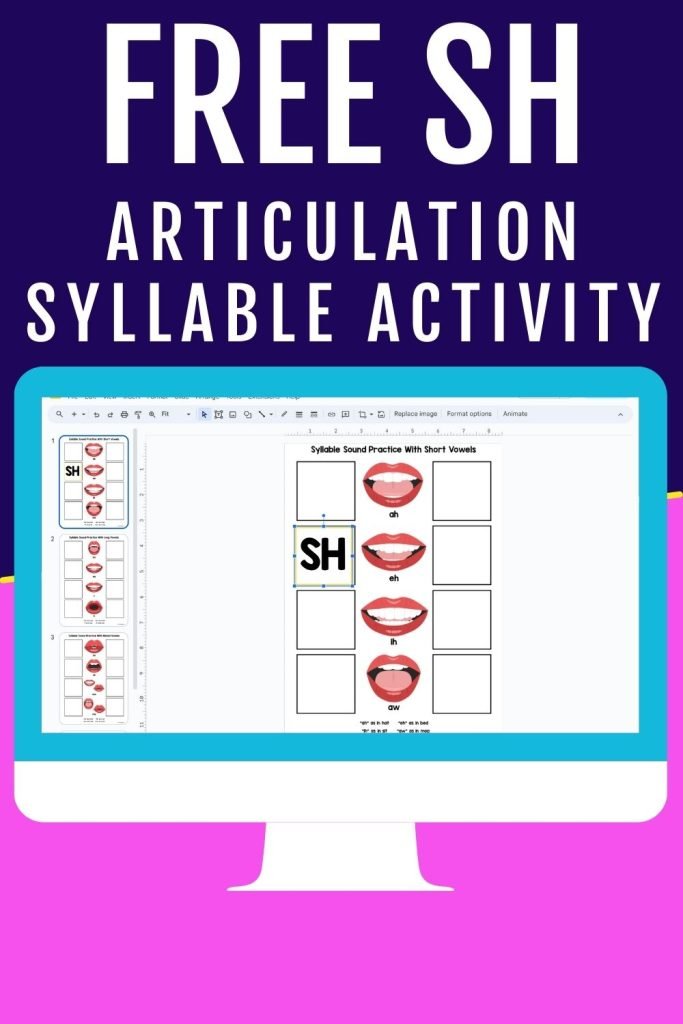 Fun & Engaging SH Sound Speech Therapy Activities - thedabblingspeechie