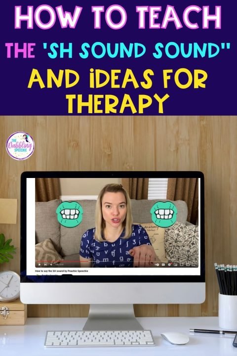 Fun & Engaging SH Sound Speech Therapy Activities - thedabblingspeechie