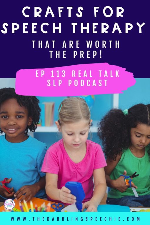 5 Crafts for Speech Therapy That Are Worth the Prep! - thedabblingspeechie