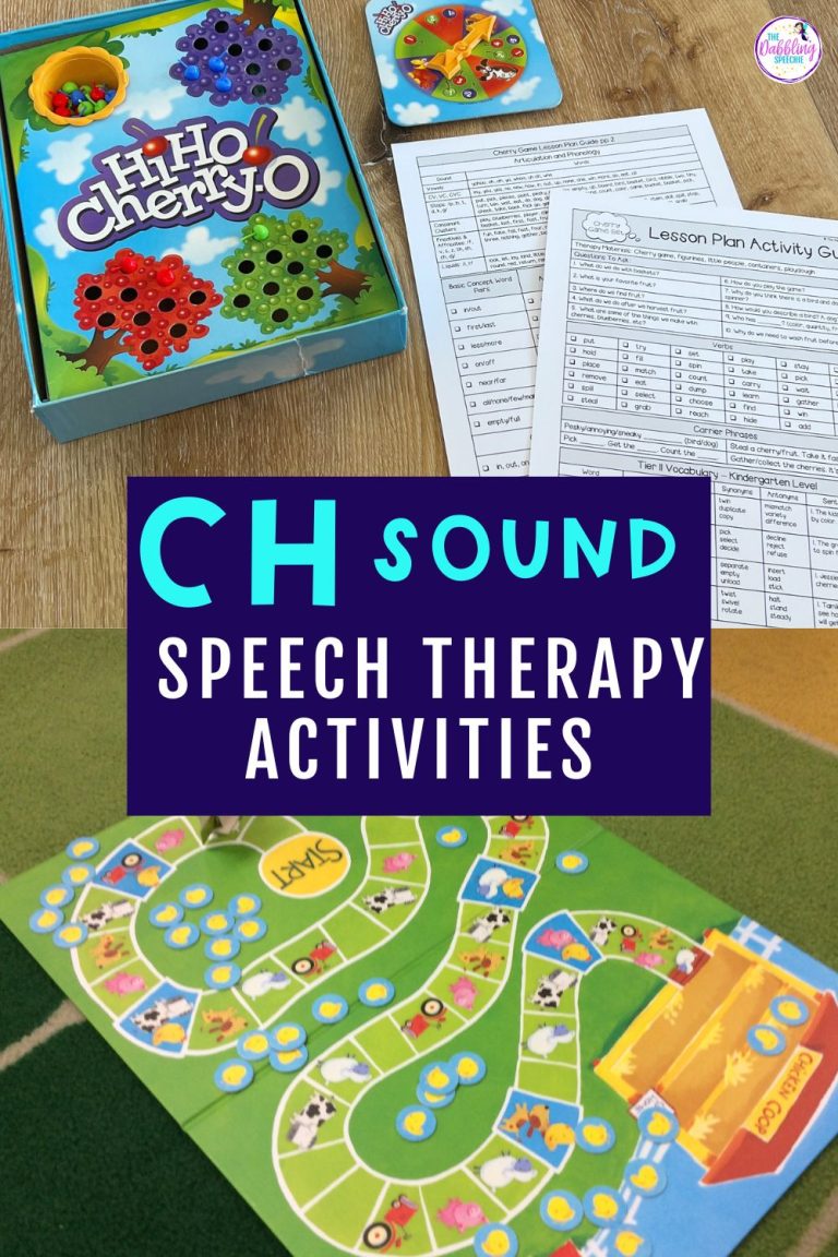Best CH Articulation Games For Articulation Drill Practice That's FUN ...
