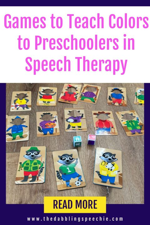 The BEST Teaching Colors Activities for Play-Based Speech Therapy ...