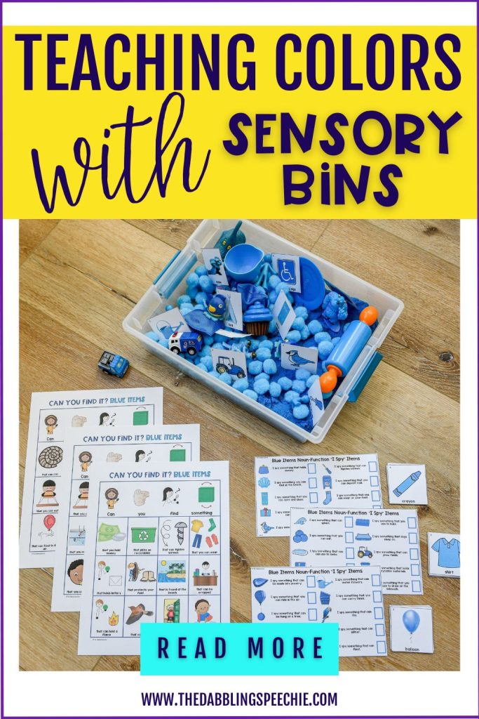 The BEST Teaching Colors Activities for Play-Based Speech Therapy ...