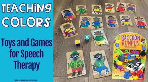 Teaching Colors Activities for Preschool, Speech Therapy & Play-Based ...