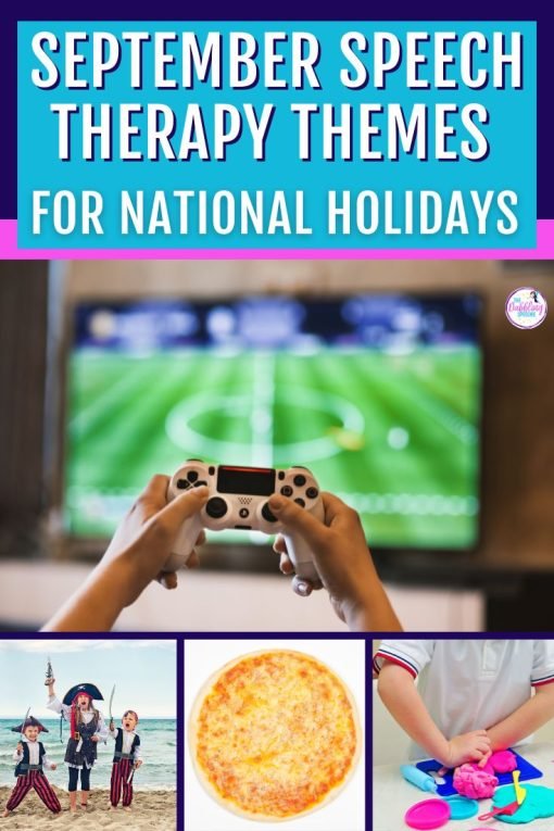 Engaging Speech Therapy Themes for September - thedabblingspeechie
